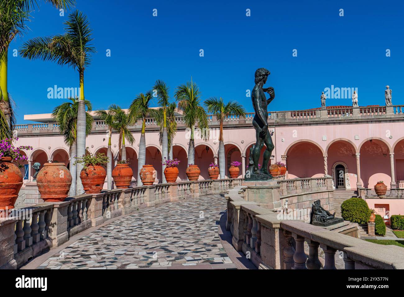 SARASOTA, FLORIDA, USA, DECEMBER 03, 2024 : architectural details ...