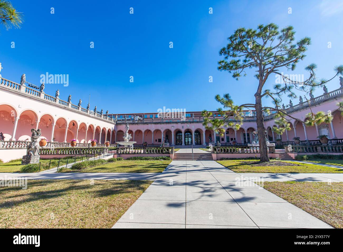SARASOTA, FLORIDA, USA, DECEMBER 03, 2024 : architectural details ...