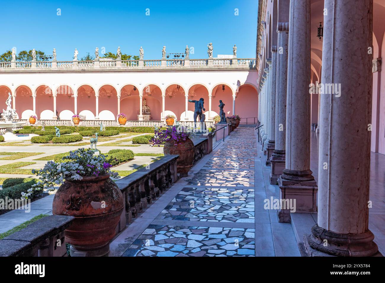SARASOTA, FLORIDA, USA, DECEMBER 03, 2024 : architectural details ...