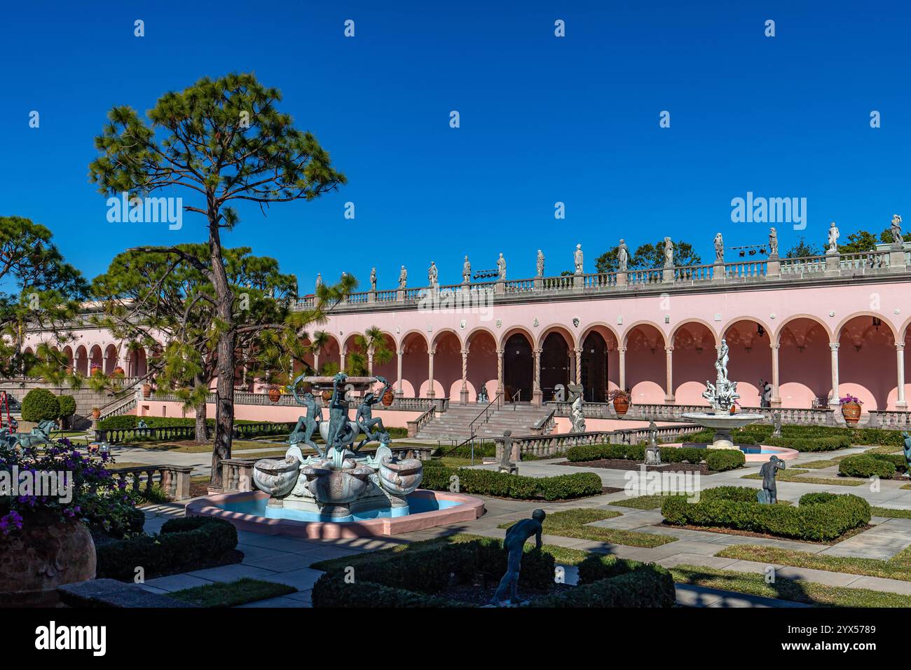 SARASOTA, FLORIDA, USA, DECEMBER 03, 2024 : architectural details ...
