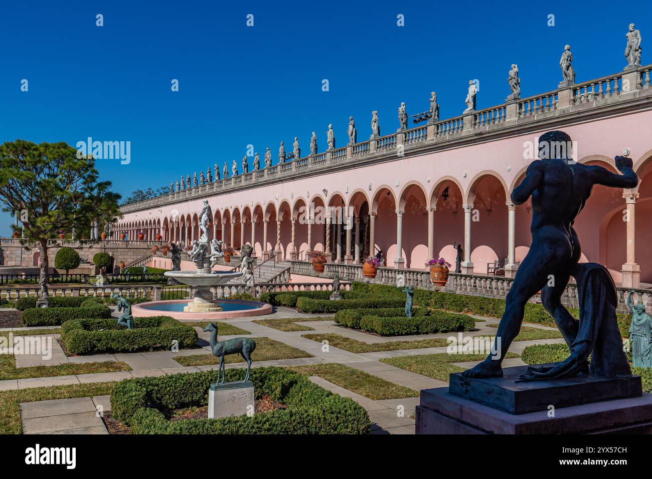 SARASOTA, FLORIDA, USA, DECEMBER 03, 2024 : architectural details ...