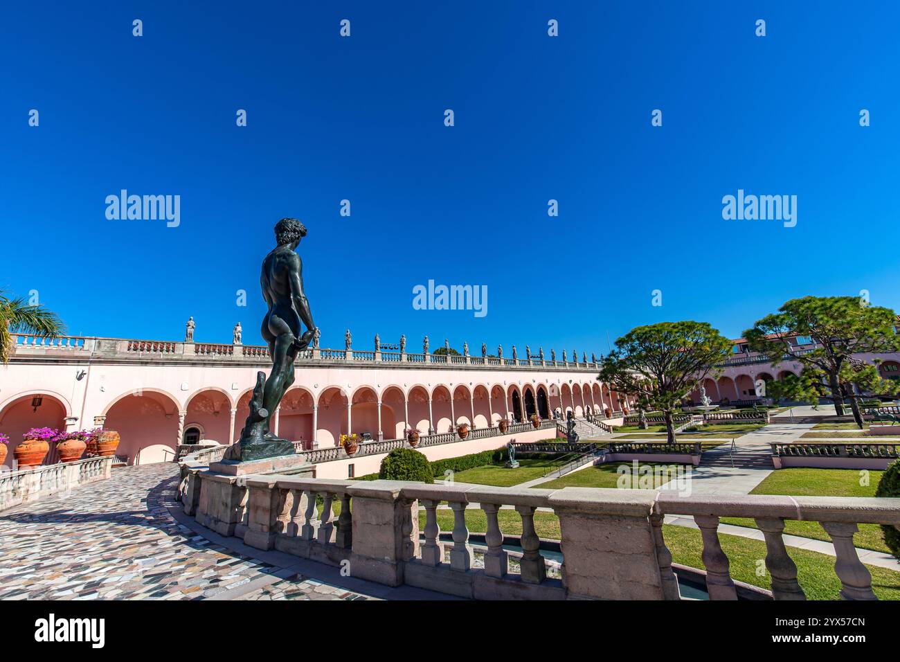 SARASOTA, FLORIDA, USA, DECEMBER 03, 2024 : architectural details ...