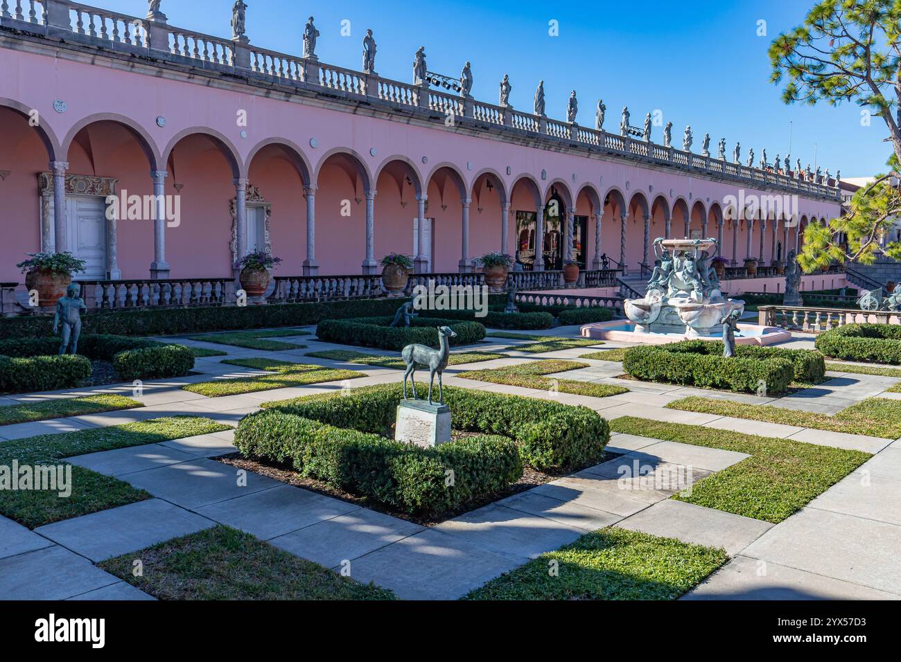 SARASOTA, FLORIDA, USA, DECEMBER 03, 2024 : architectural details ...