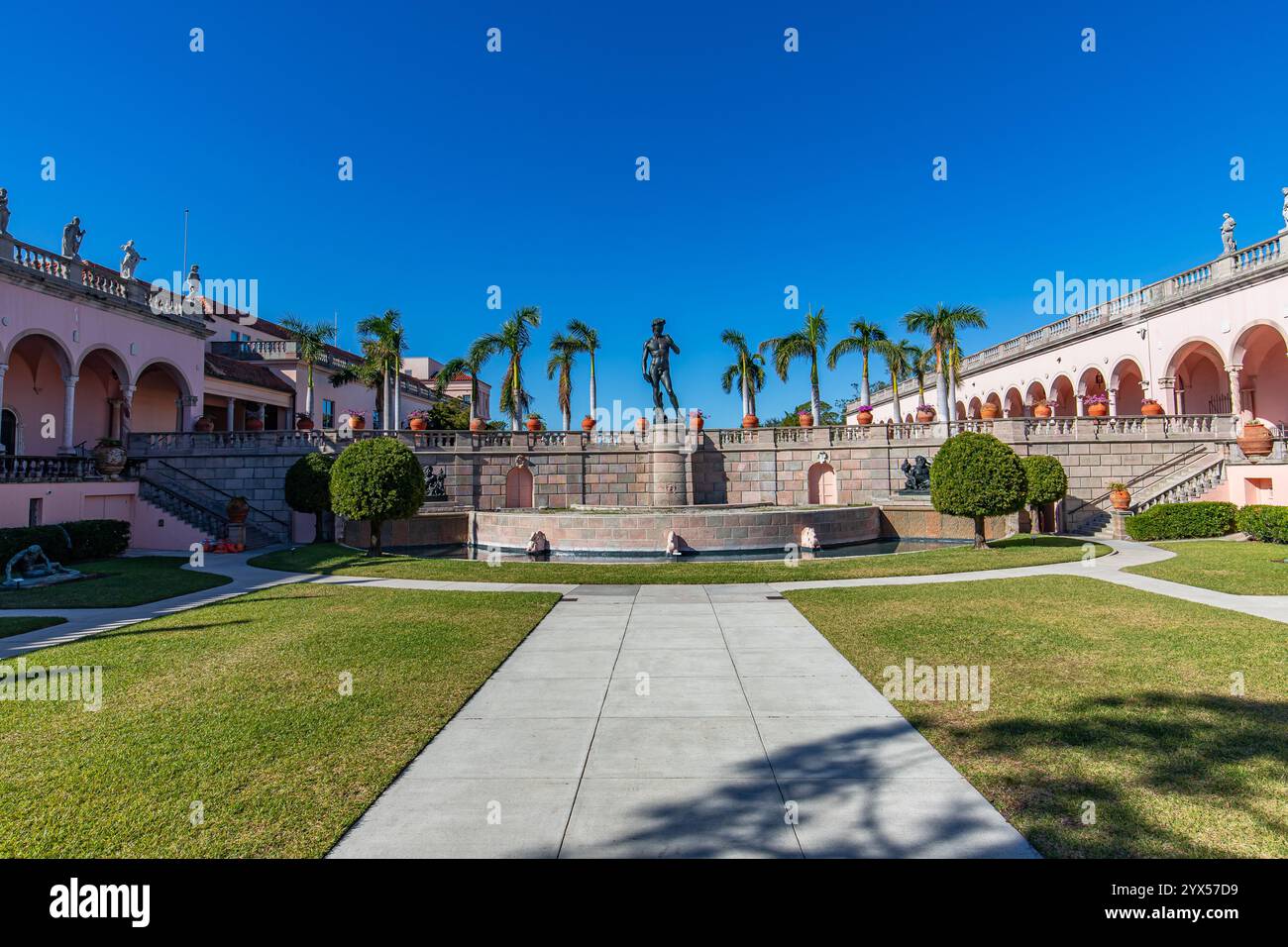SARASOTA, FLORIDA, USA, DECEMBER 03, 2024 : architectural details ...