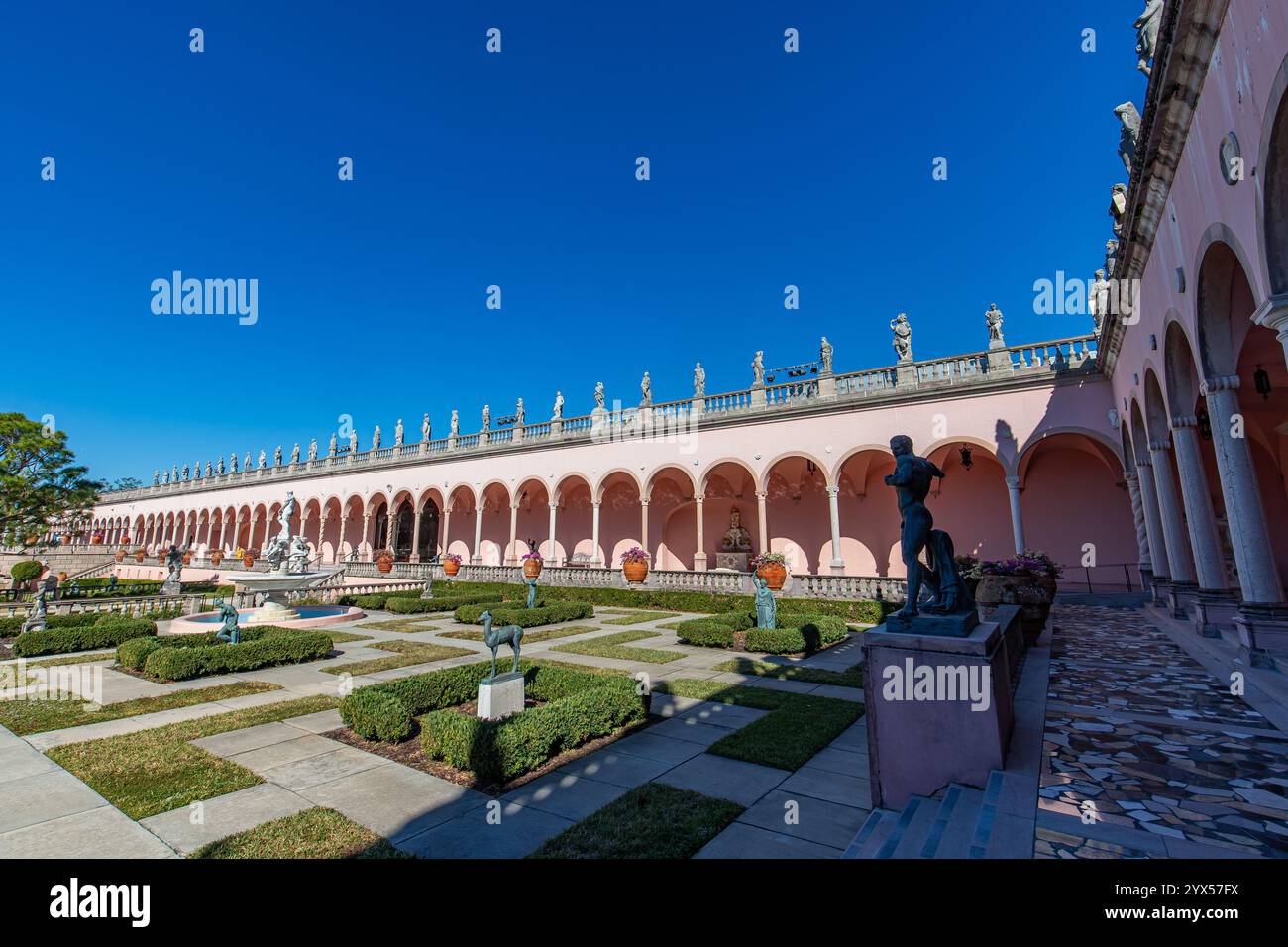SARASOTA, FLORIDA, USA, DECEMBER 03, 2024 : architectural details ...