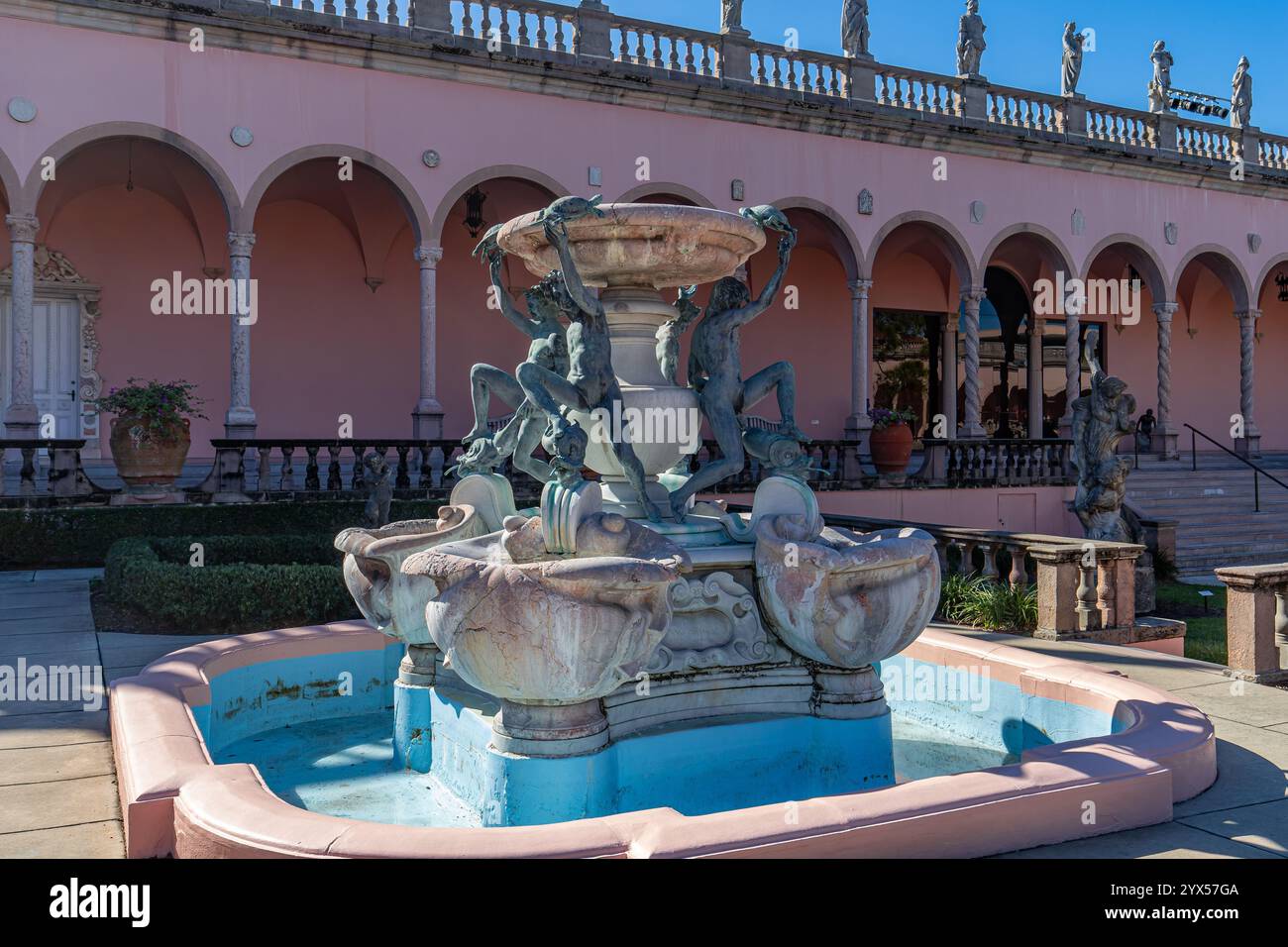 SARASOTA, FLORIDA, USA, DECEMBER 03, 2024 : architectural details ...