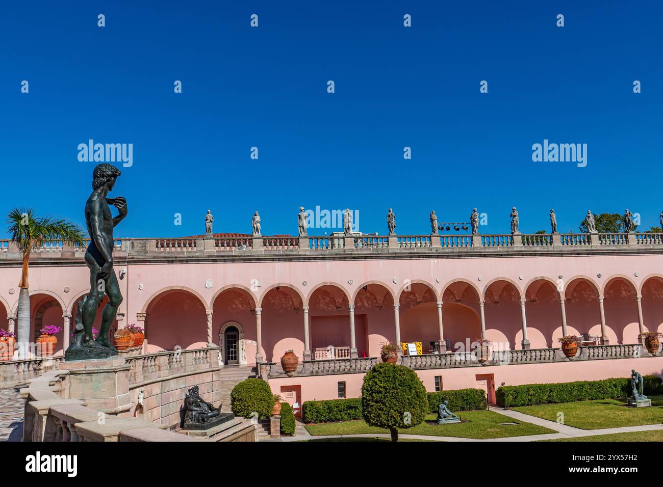 SARASOTA, FLORIDA, USA, DECEMBER 03, 2024 : architectural details ...