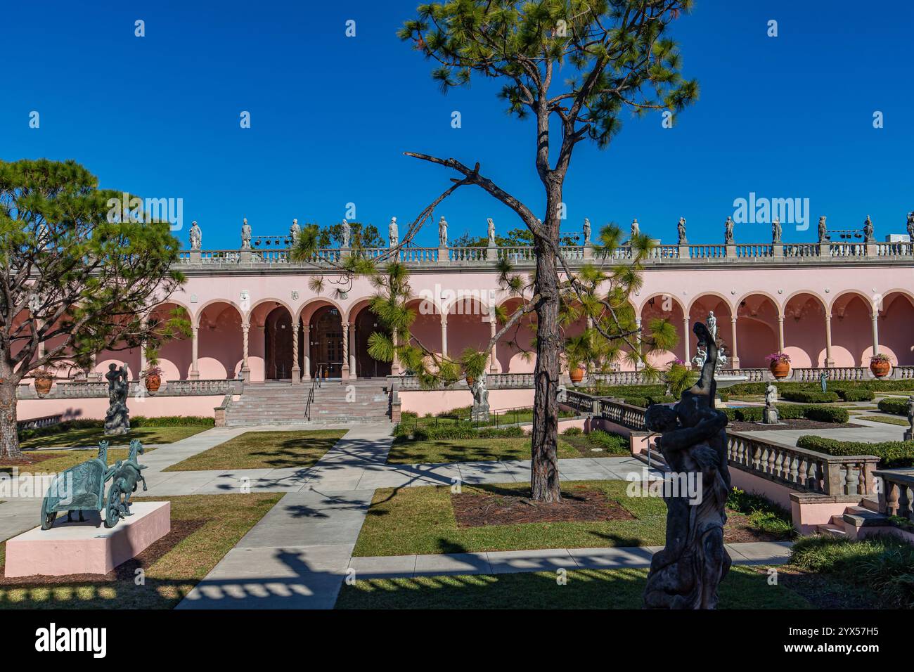 SARASOTA, FLORIDA, USA, DECEMBER 03, 2024 : architectural details ...