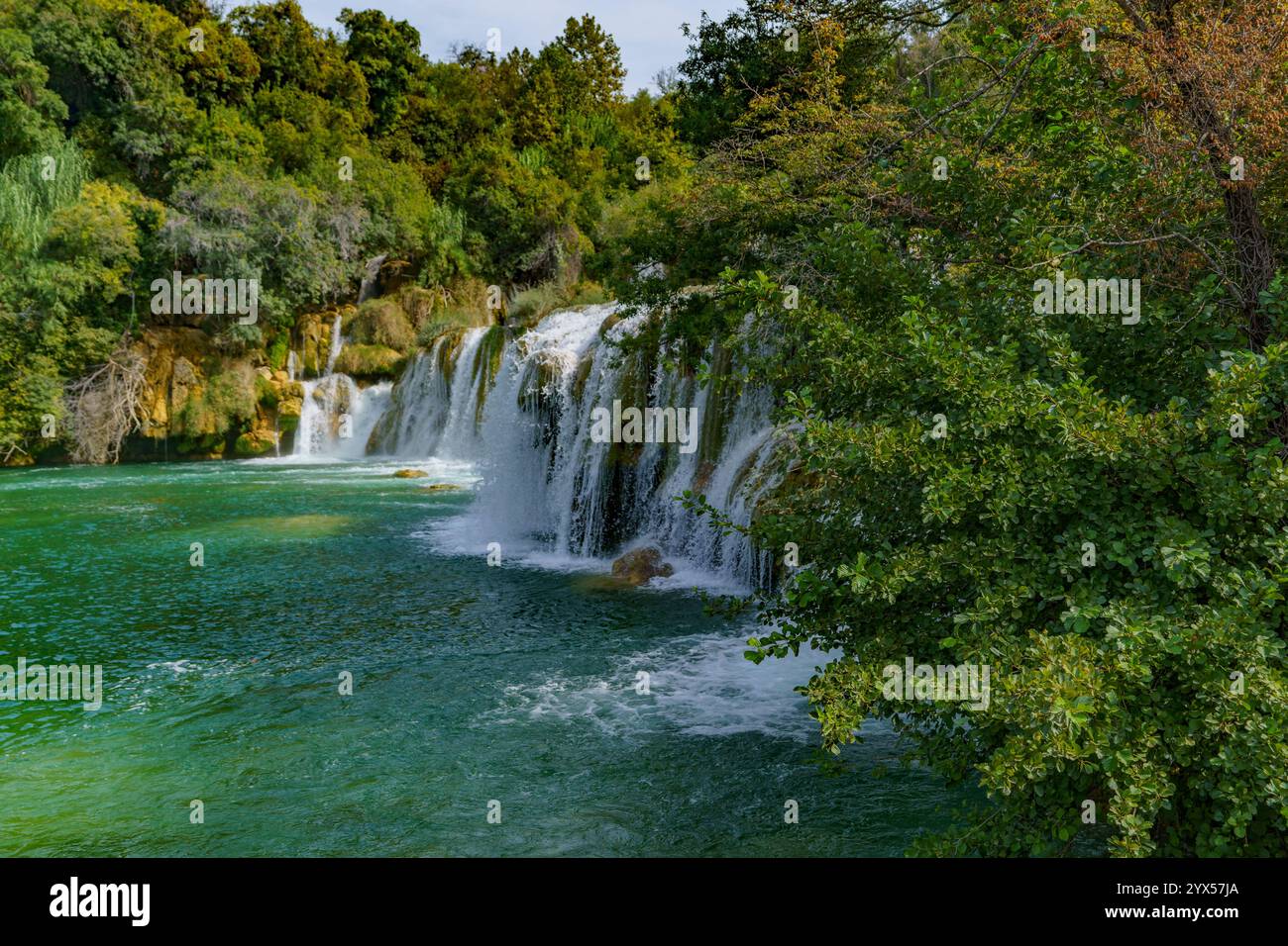 A beautiful view of the numerous and vast waterfalls hidden in the ...