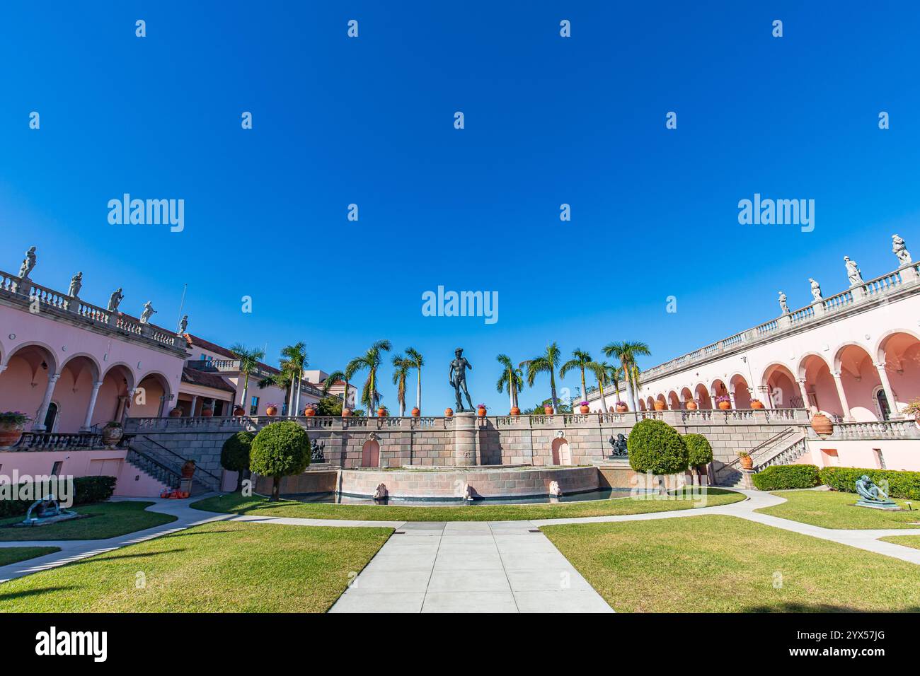 SARASOTA, FLORIDA, USA, DECEMBER 03, 2024 : architectural details ...