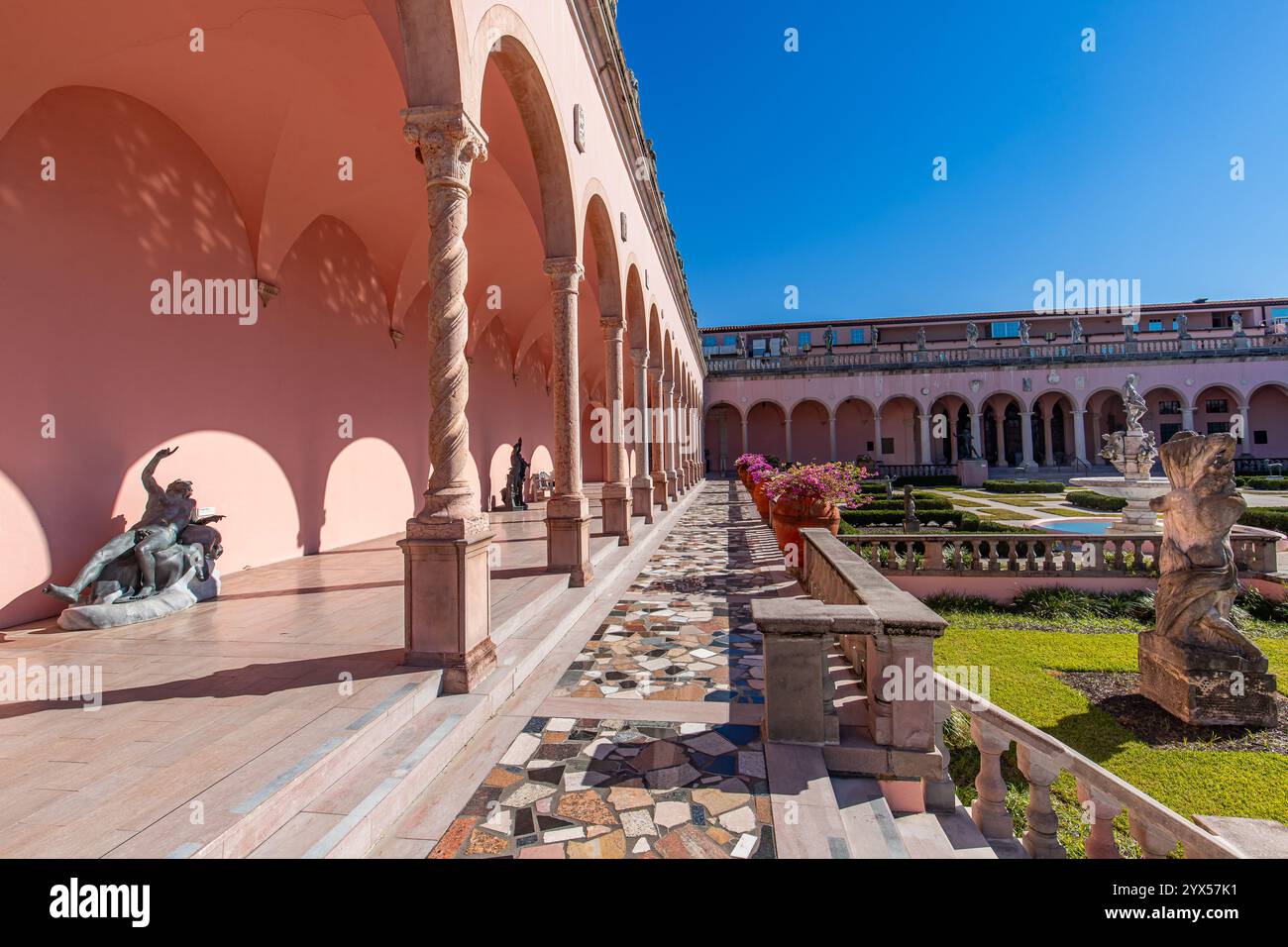 SARASOTA, FLORIDA, USA, DECEMBER 03, 2024 : architectural details ...