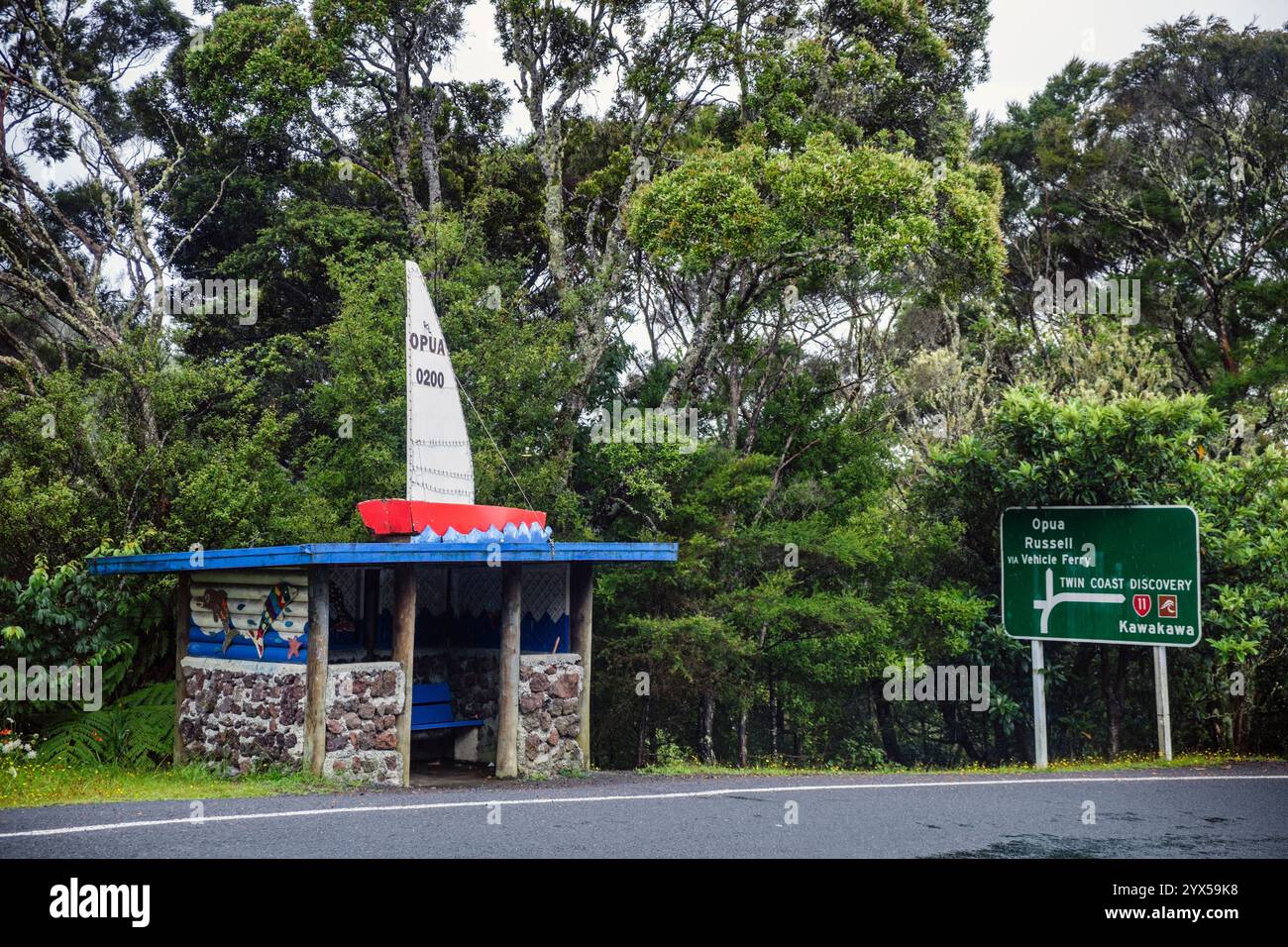 Paihia new zealand opua hi-res stock photography and images - Alamy