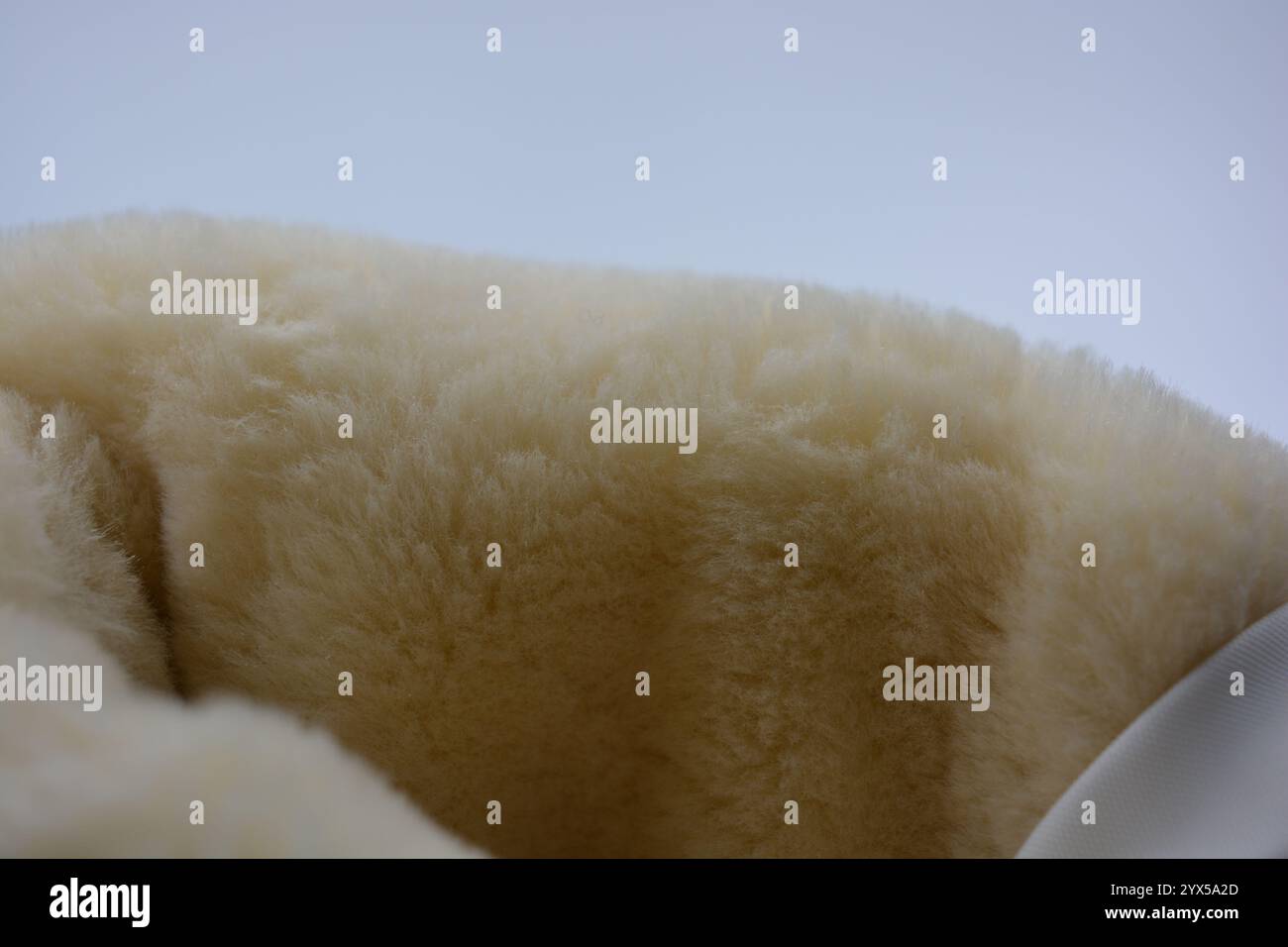 Things, material objects, fluffy fur, fur background. A warm, fluffy ...