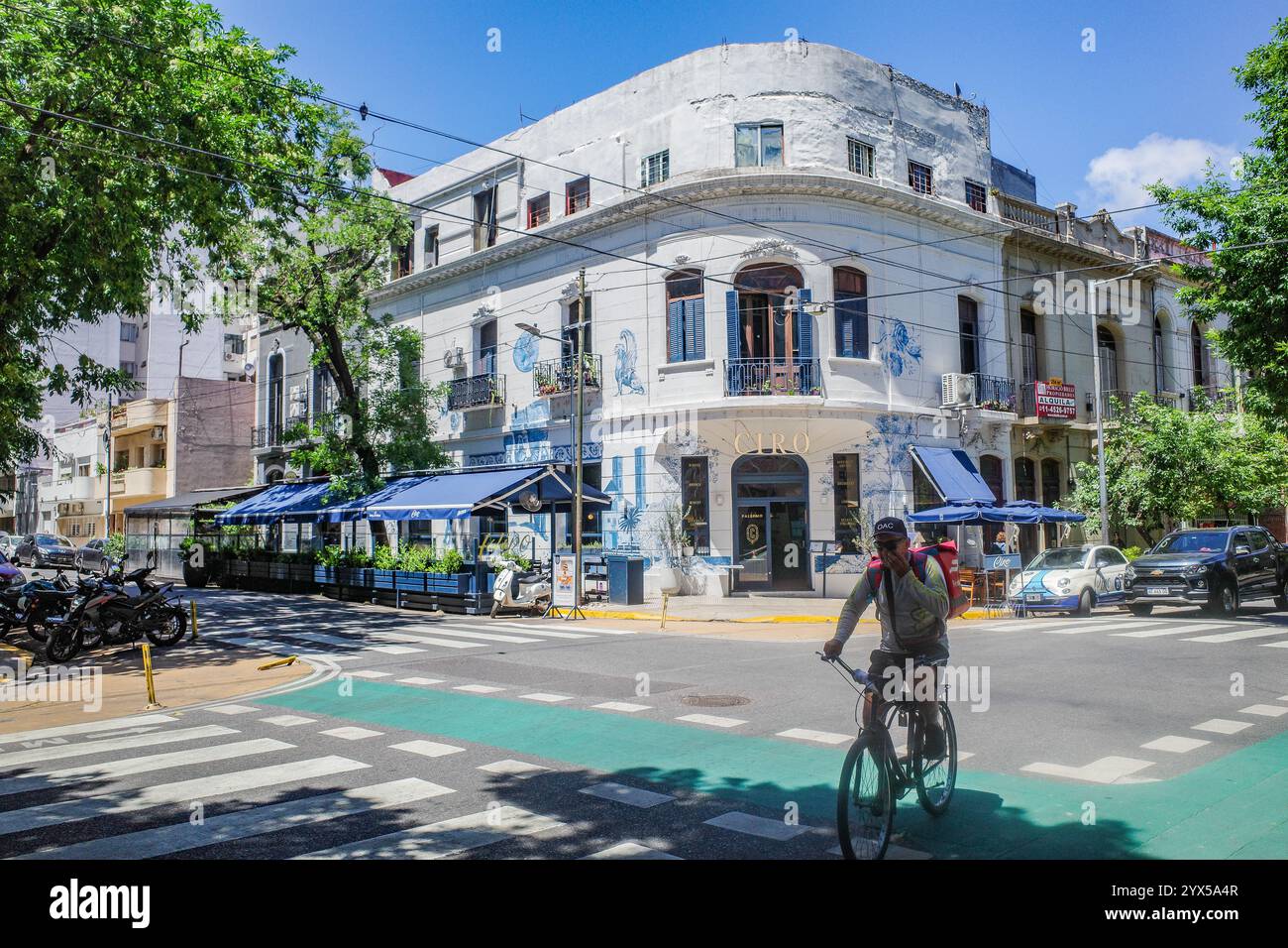 Buenos Aires, Argentina - 22 Nov, 2024: Vibrant streets of the Palermo ...