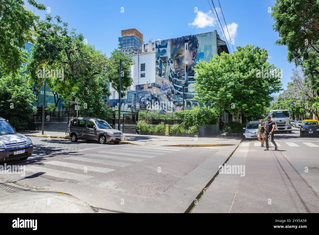 Buenos Aires, Argentina - 22 Nov, 2024: Vibrant streets of the Palermo ...