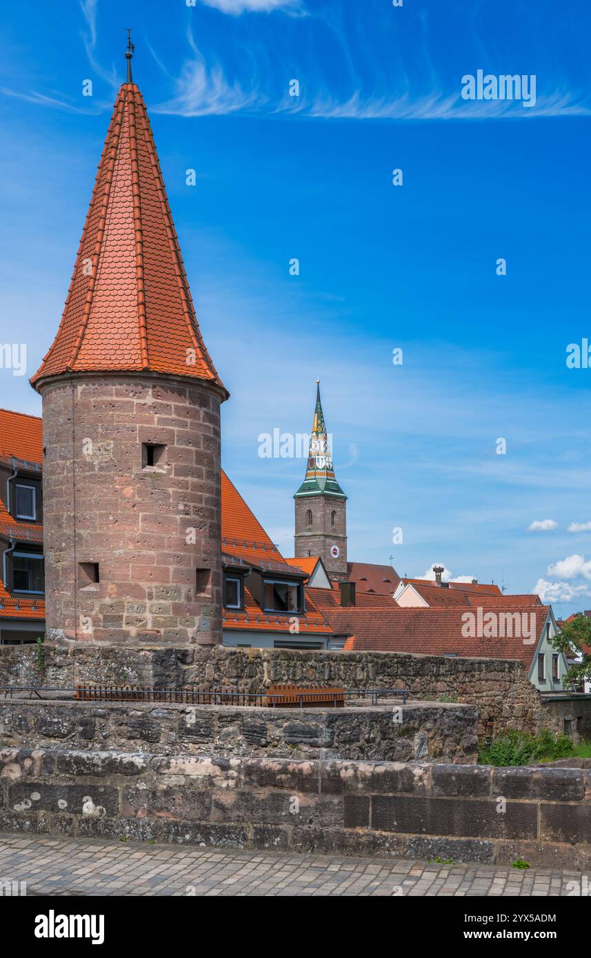 Historic medieval city wall hi-res stock photography and images - Alamy