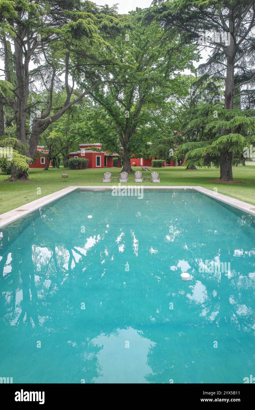 La Pampa, Argentina - 19 Nov, 2024: Estancia La Bamba de Areco, a ...