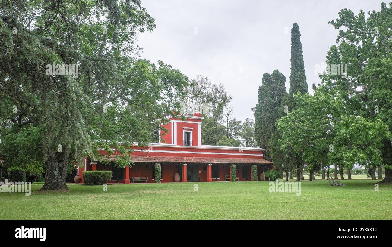 La Pampa, Argentina - 19 Nov, 2024: Estancia La Bamba de Areco, a ...