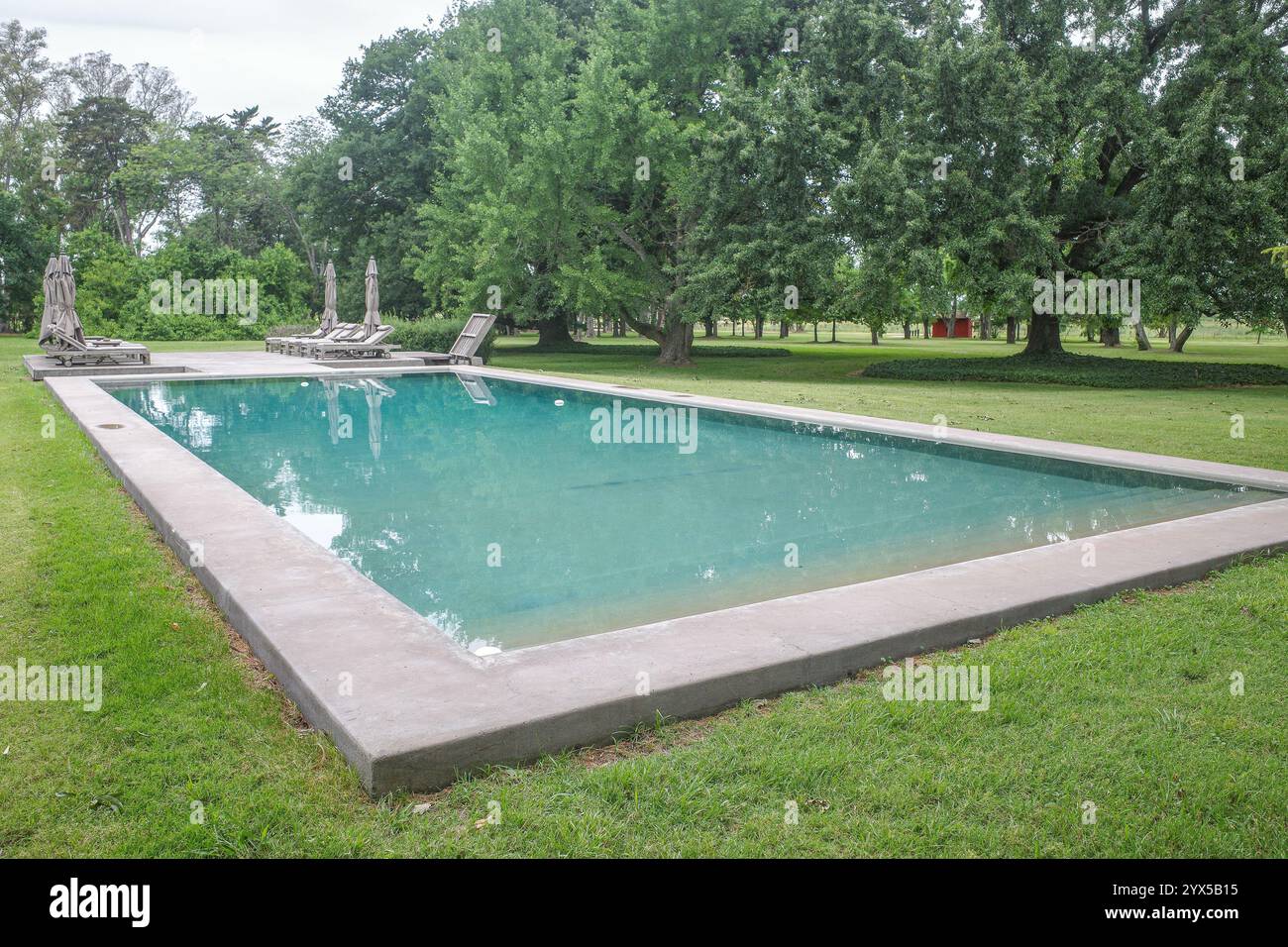 La Pampa, Argentina - 19 Nov, 2024: Estancia La Bamba de Areco, a ...
