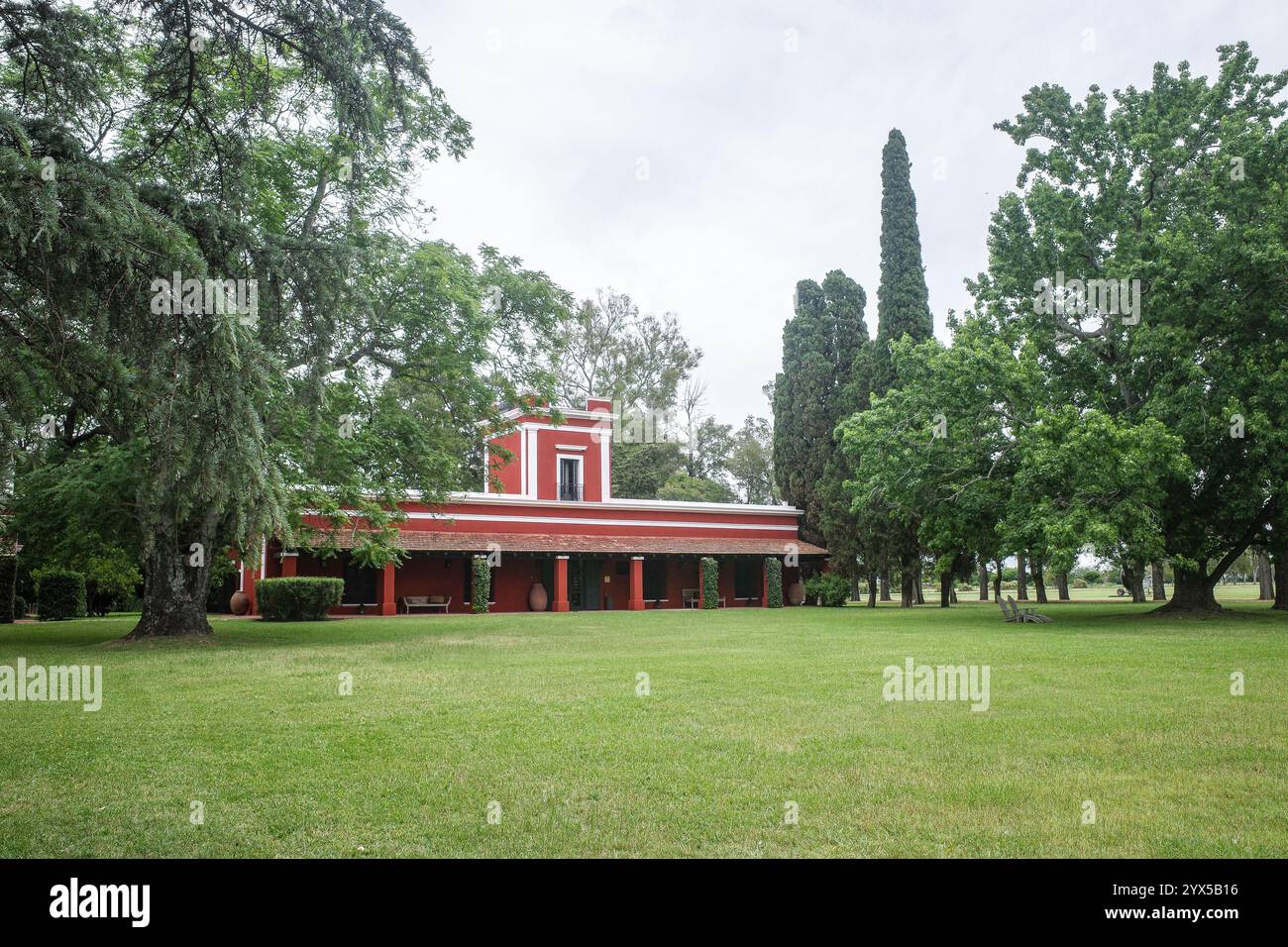 La Pampa, Argentina - 19 Nov, 2024: Estancia La Bamba de Areco, a ...