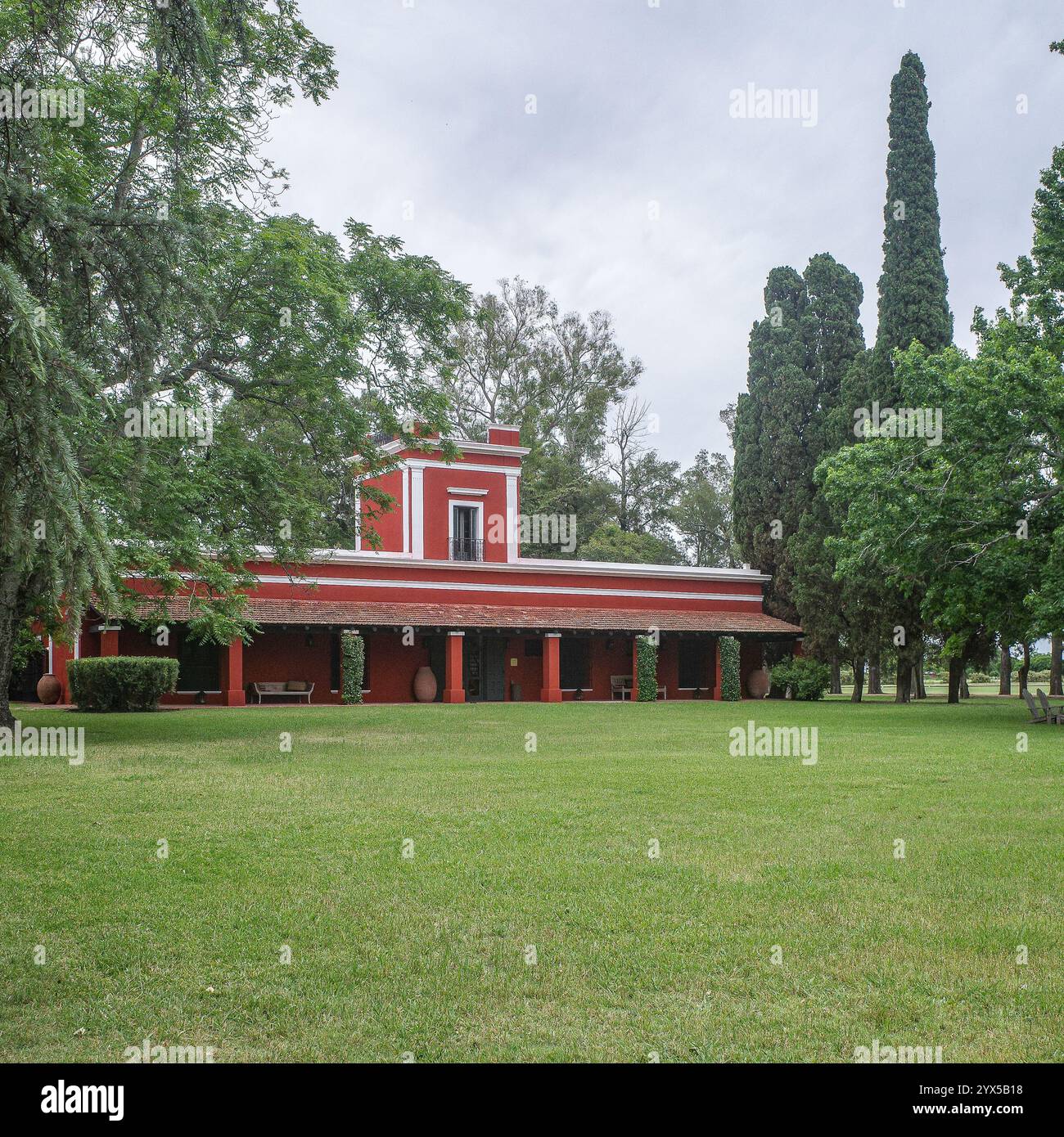La Pampa, Argentina - 19 Nov, 2024: Estancia La Bamba de Areco, a ...