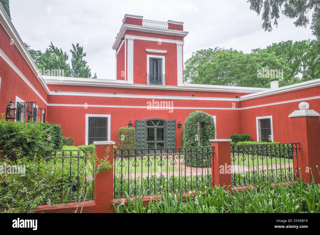 La Pampa, Argentina - 19 Nov, 2024: Estancia La Bamba de Areco, a ...