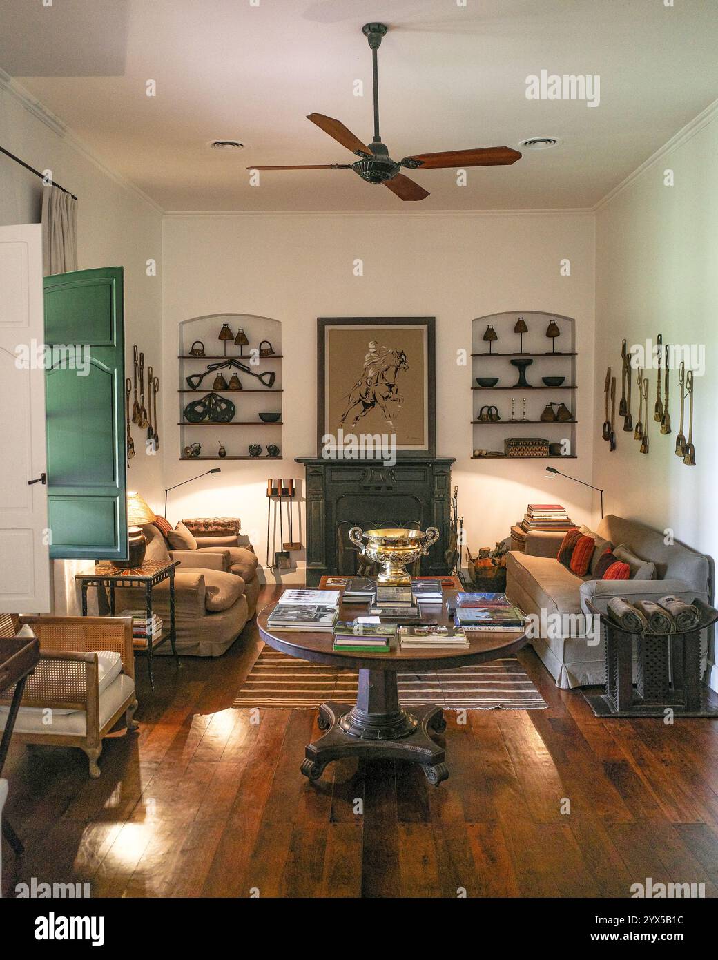 La Pampa, Argentina - 19 Nov, 2024: Estancia La Bamba de Areco, a ...