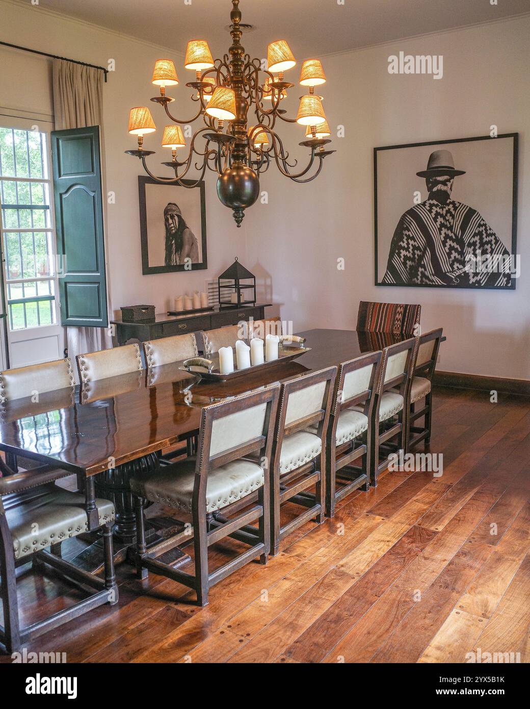 La Pampa, Argentina - 19 Nov, 2024: Estancia La Bamba de Areco, a ...