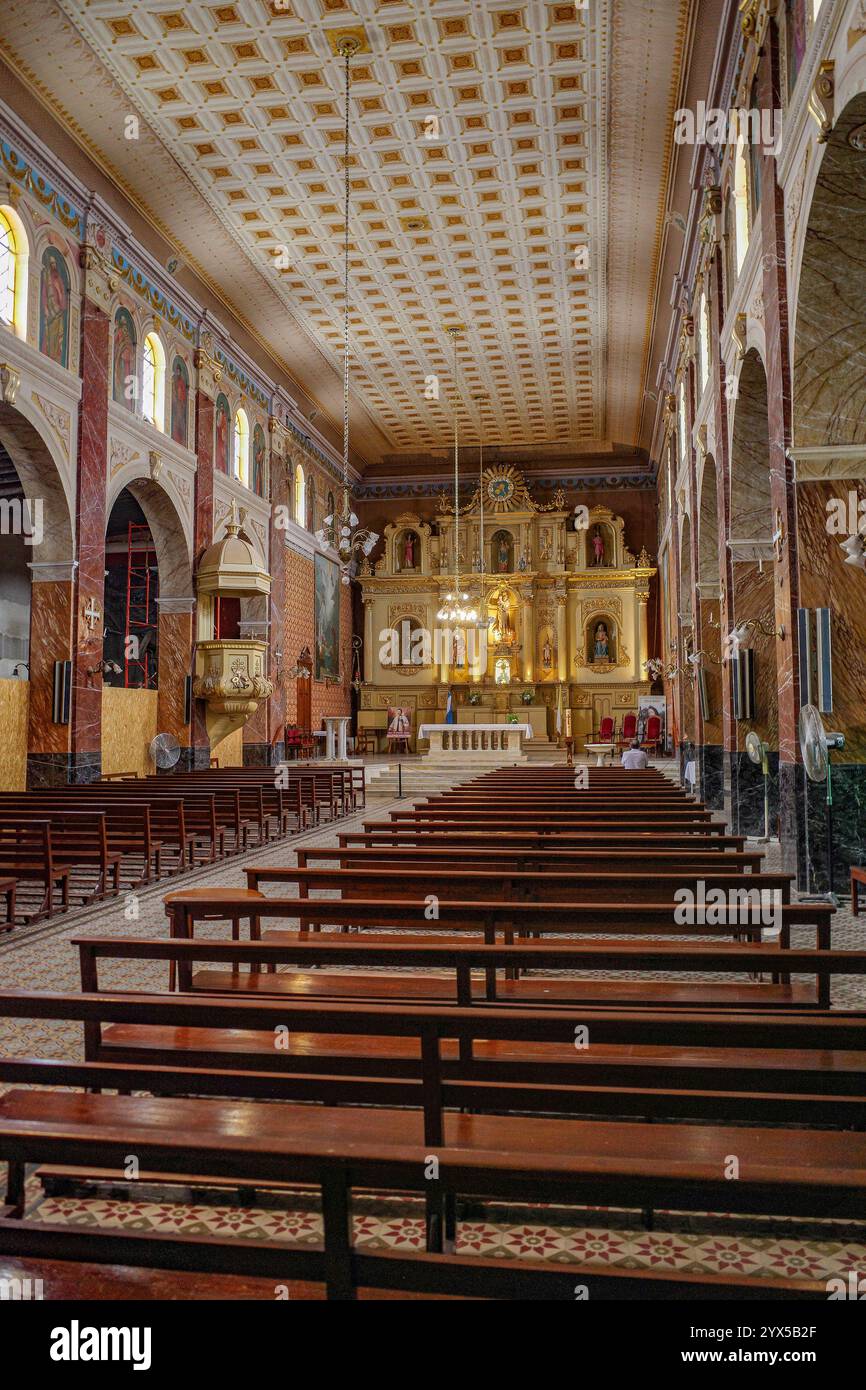 San Antonio de Areco, Argentina - Nov 19, 2024: Parroquia church of San Antonio de Padua, San ...