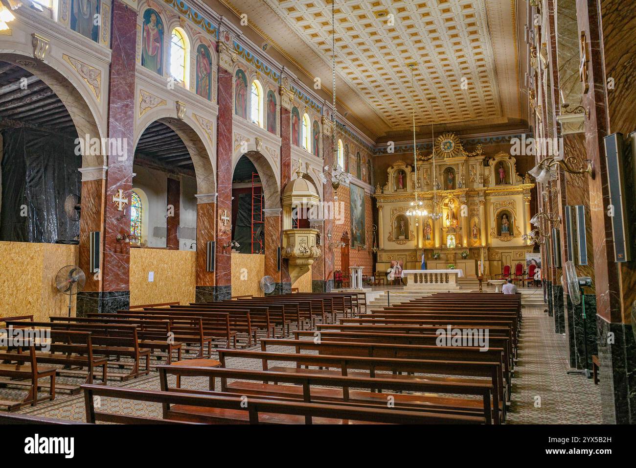 San Antonio de Areco, Argentina - Nov 19, 2024: Parroquia church of San Antonio de Padua, San ...