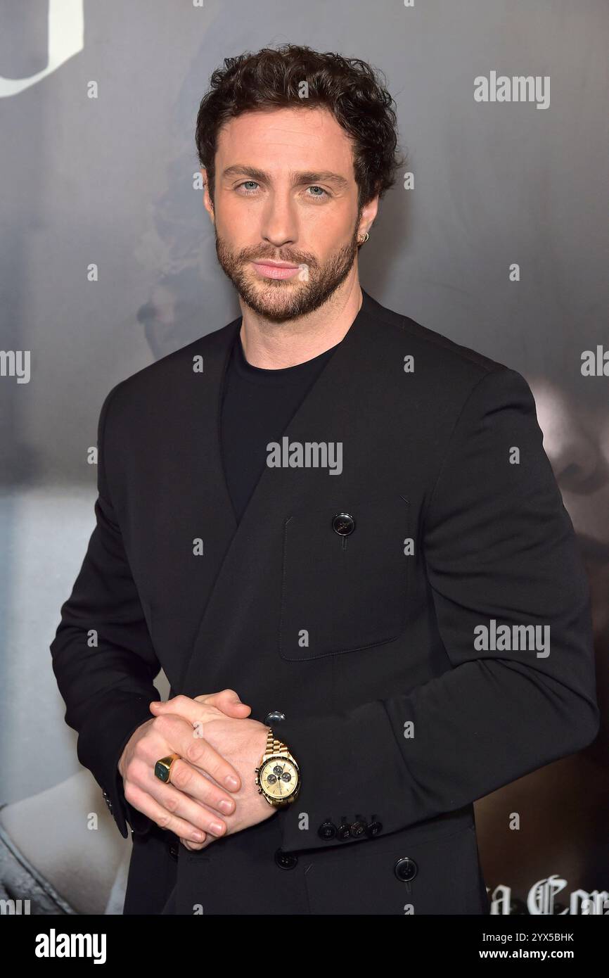 Aaron Taylor-Johnson bei der Premiere des Kinofilms 'Nosferatu - Der ...