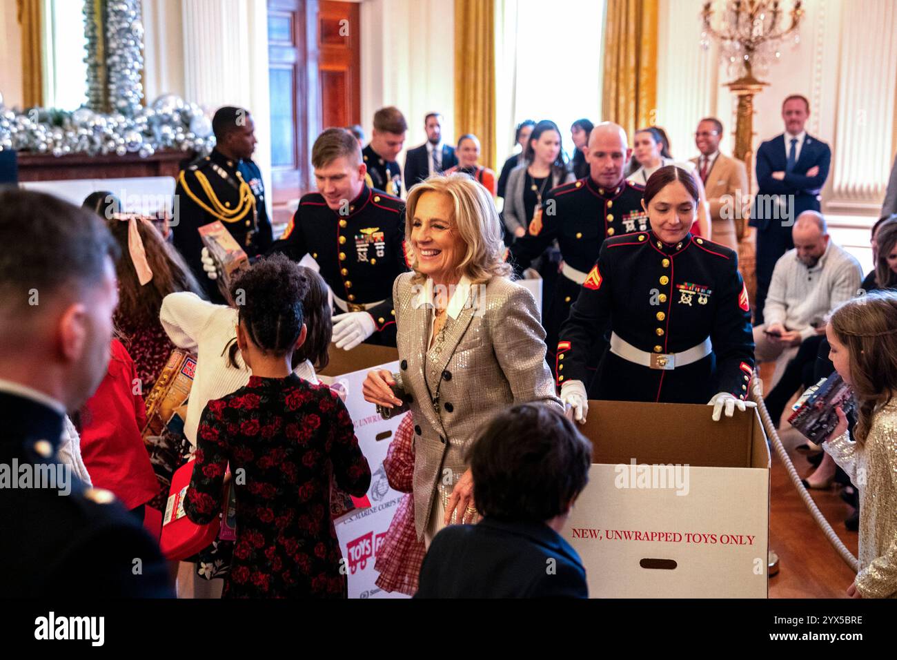 Washington, United States. 13th Dec, 2024. US First Lady Jill Biden ...