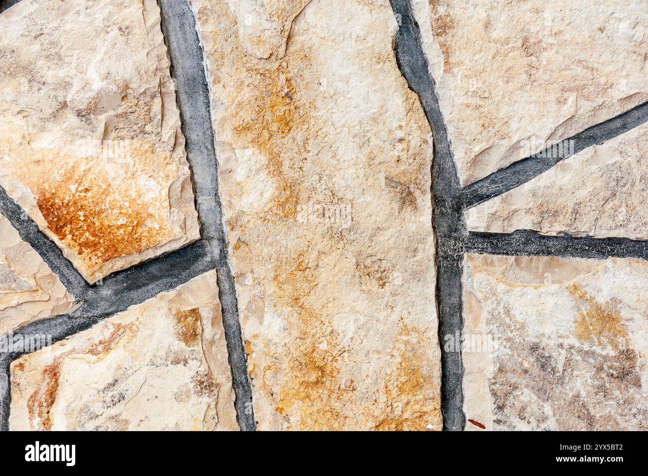 Close-Up of Stone Wall Texture Showing Rough Surface and Natural ...