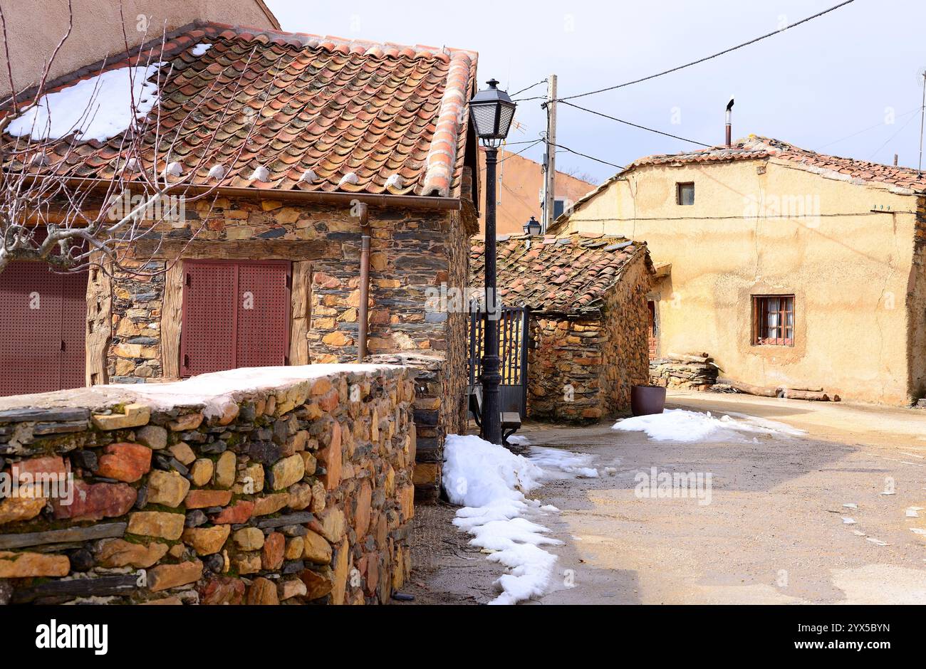 Ayllon village hi-res stock photography and images - Alamy