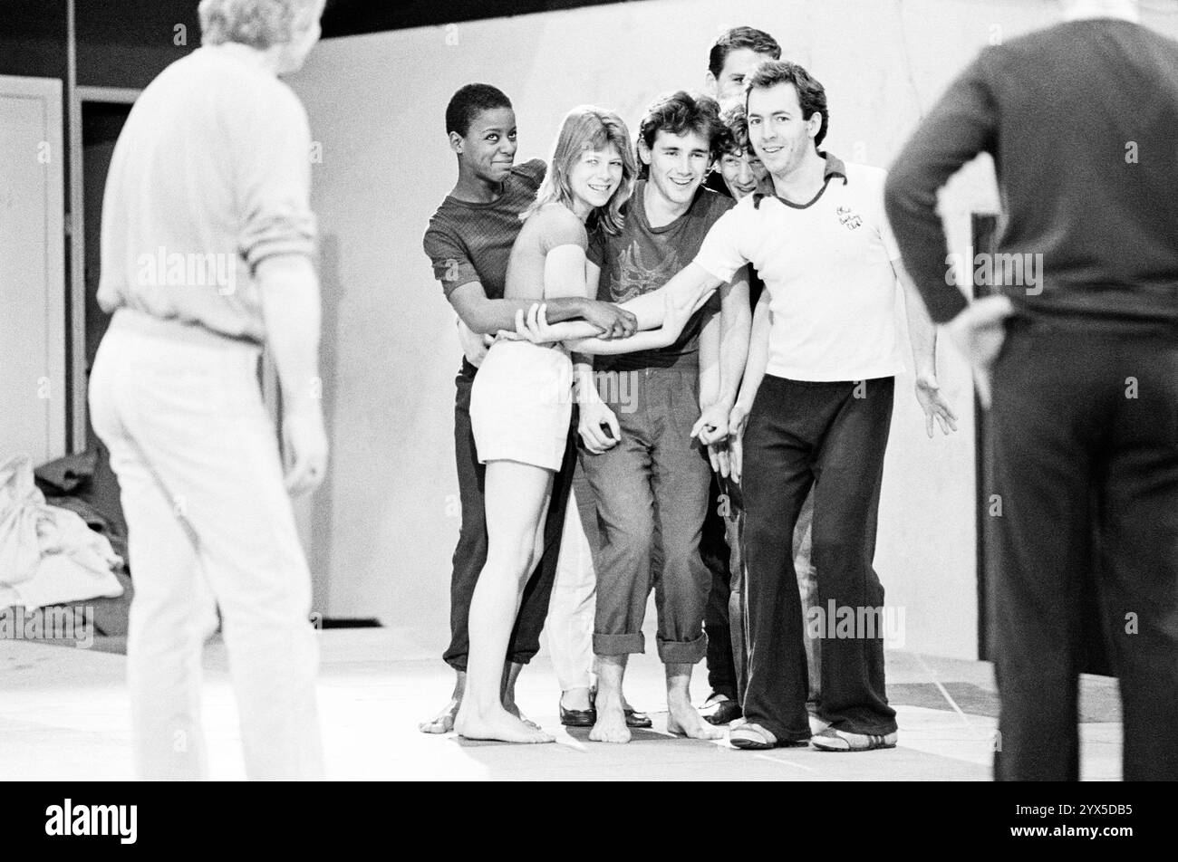 Spirits,centre, from left: Josette Simon, Cathy Finlay, Mark Rylance ...