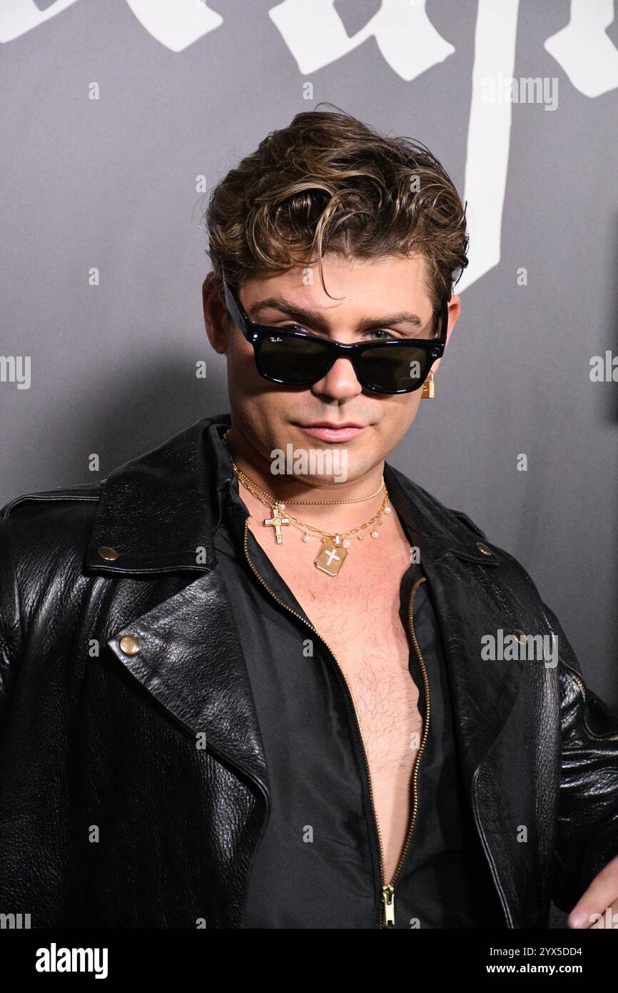 Hollywood, California, USA 12th December 2024 Actor Garrett Clayton ...
