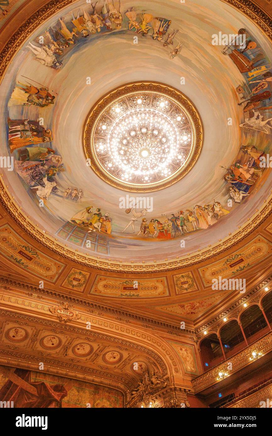 Buenos Aires, Argentina - 18 Nov, 2024: The interior of Teatro Colon ...
