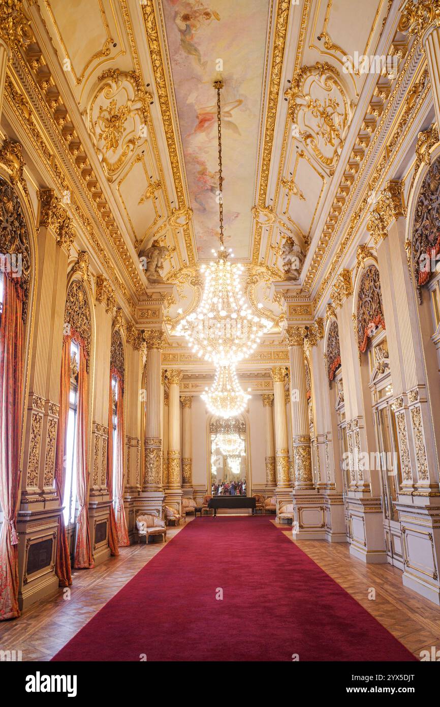 Buenos Aires, Argentina - 18 Nov, 2024: The interior of Teatro Colon ...