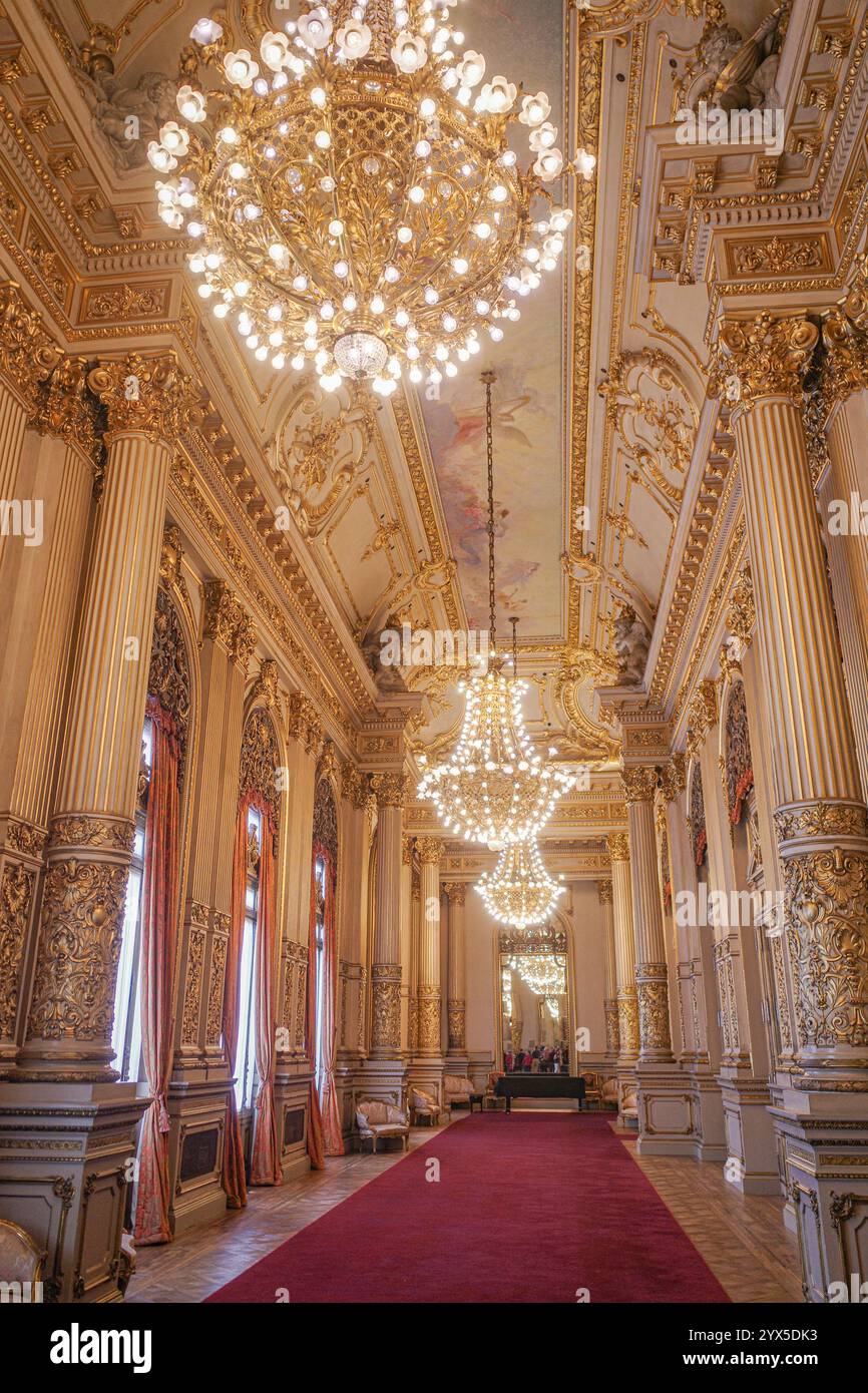 Buenos Aires, Argentina - 18 Nov, 2024: The interior of Teatro Colon ...