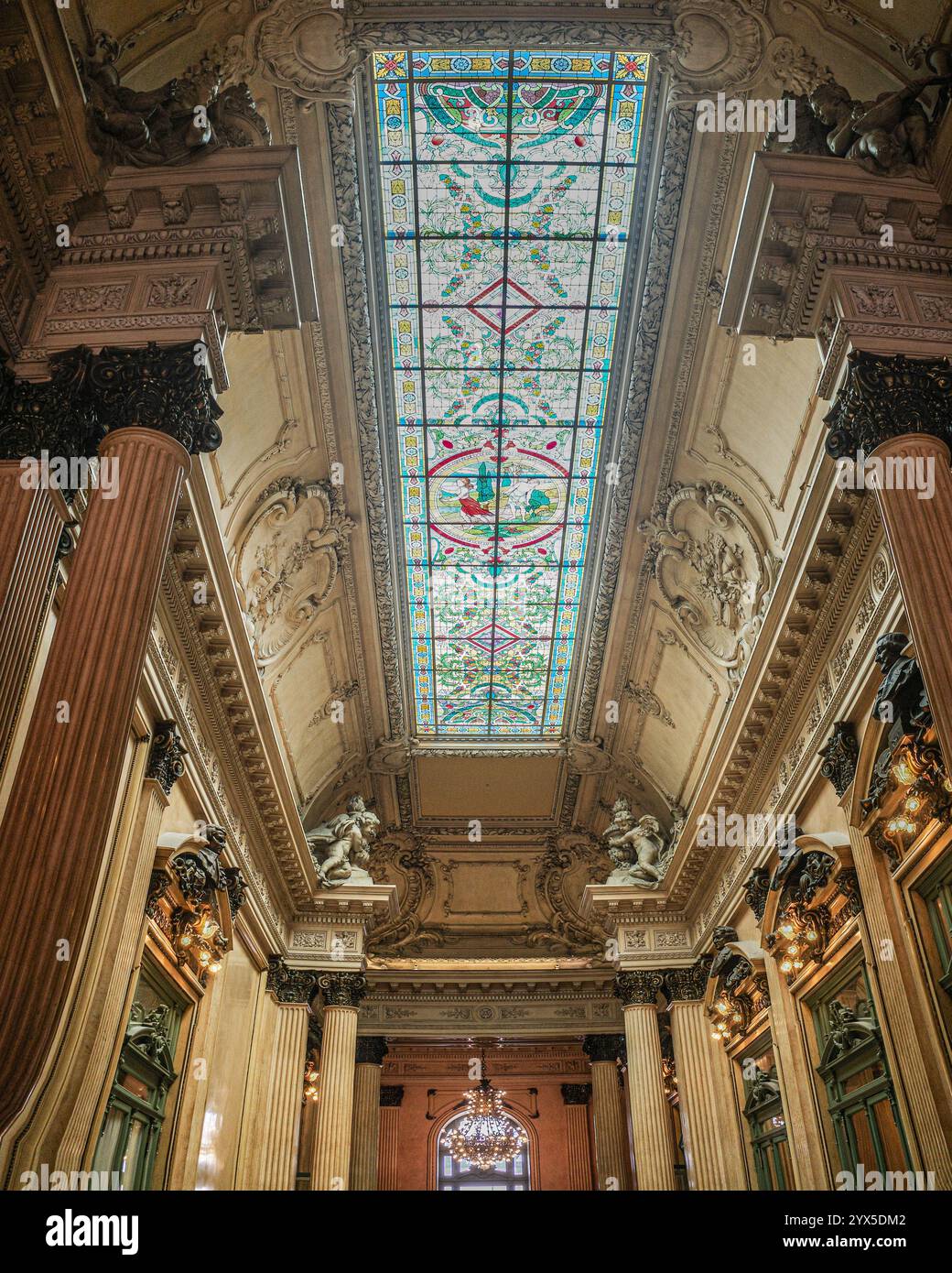 Buenos Aires, Argentina - 18 Nov, 2024: The interior of Teatro Colon ...