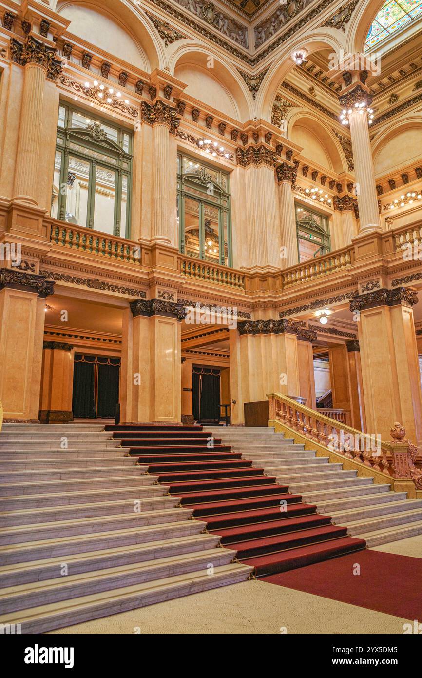 Buenos Aires, Argentina - 18 Nov, 2024: The interior of Teatro Colon ...