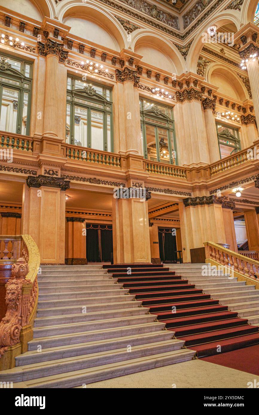 Buenos Aires, Argentina - 18 Nov, 2024: The interior of Teatro Colon ...