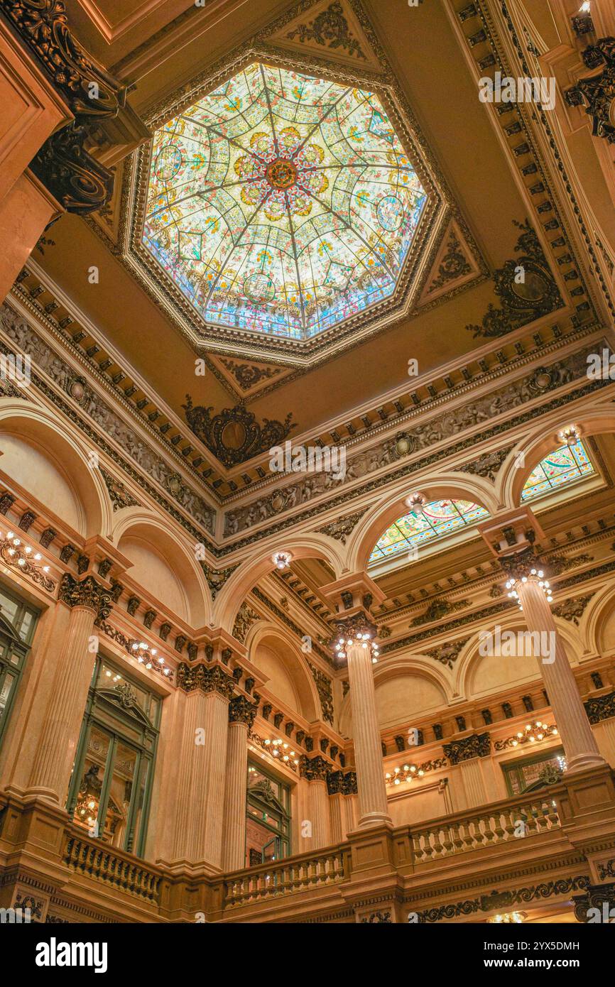 Buenos Aires, Argentina - 18 Nov, 2024: The interior of Teatro Colon ...