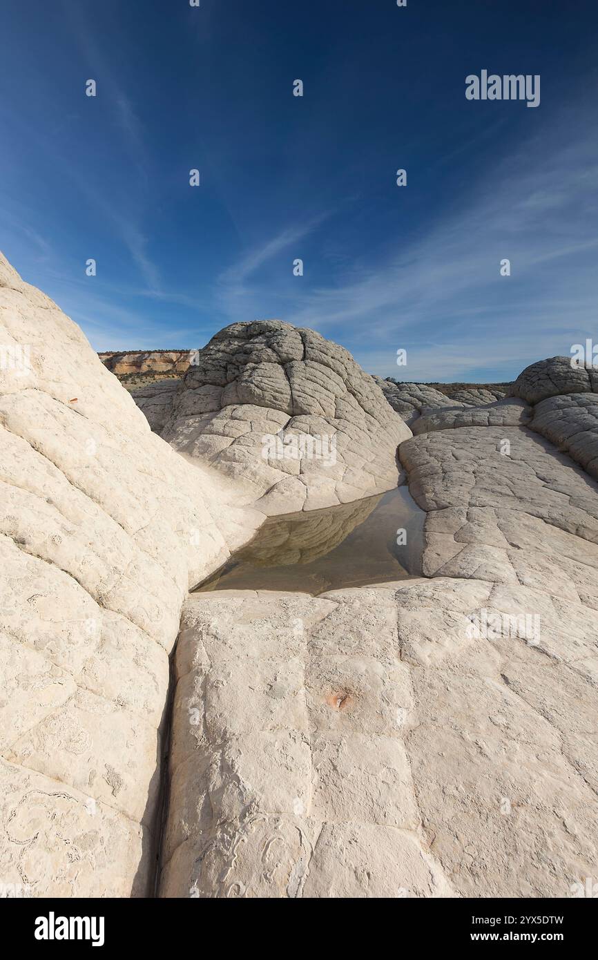 White pocket, hidden treasure in Vermilion - Arizona 8, USA Stock Photo ...
