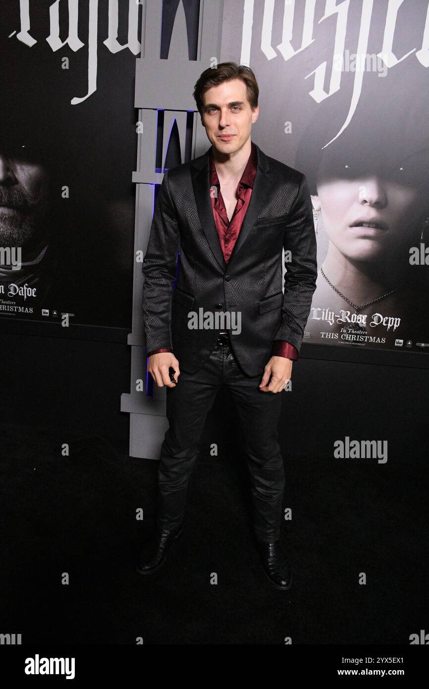 Hollywood, California, USA 12th December 2024 Actor Cody Linley Focus ...