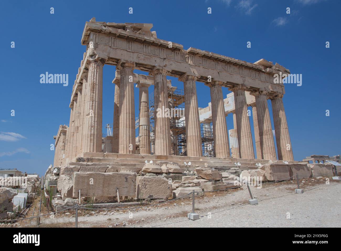 Acropolis, the most famous citadel in the world on the hills of Athens ...