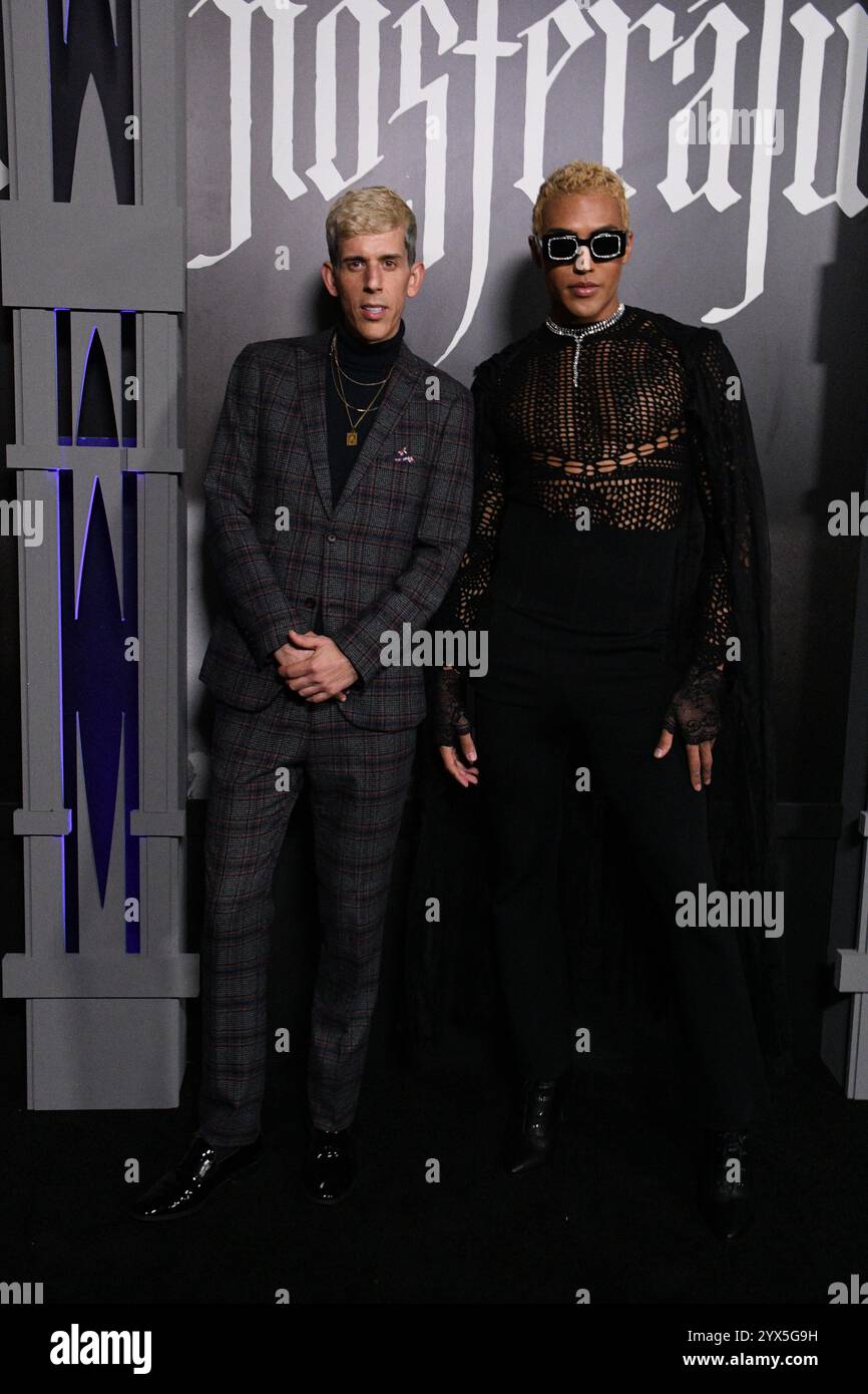 Hollywood, California, USA 12th December 2024 Vincent Daugherty and ...