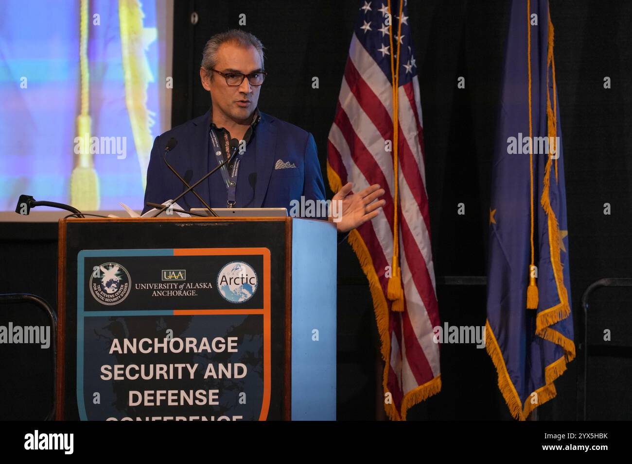 Ted stevens center hi-res stock photography and images - Alamy