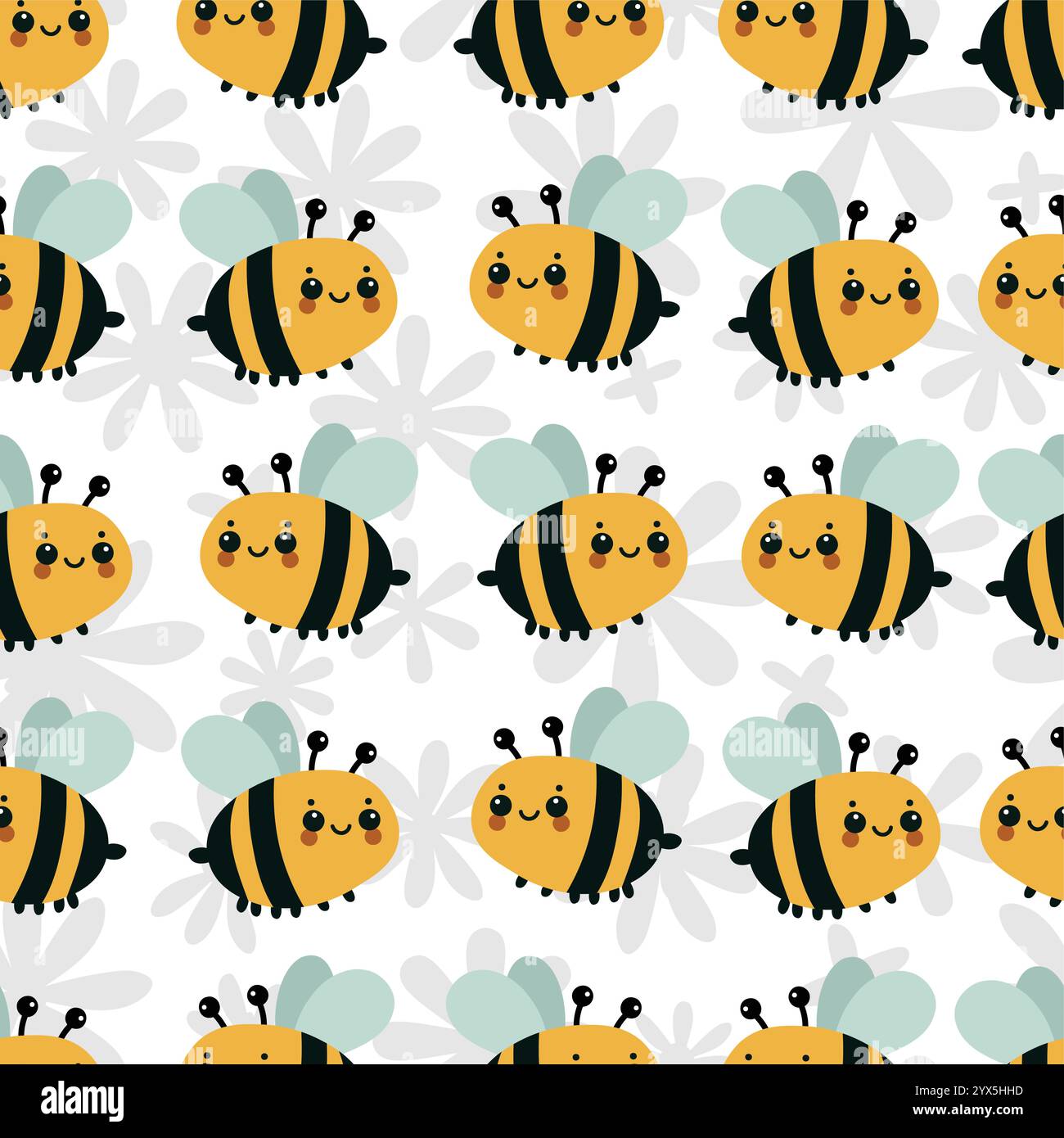 Funny children and flowers Stock Vector Images - Alamy