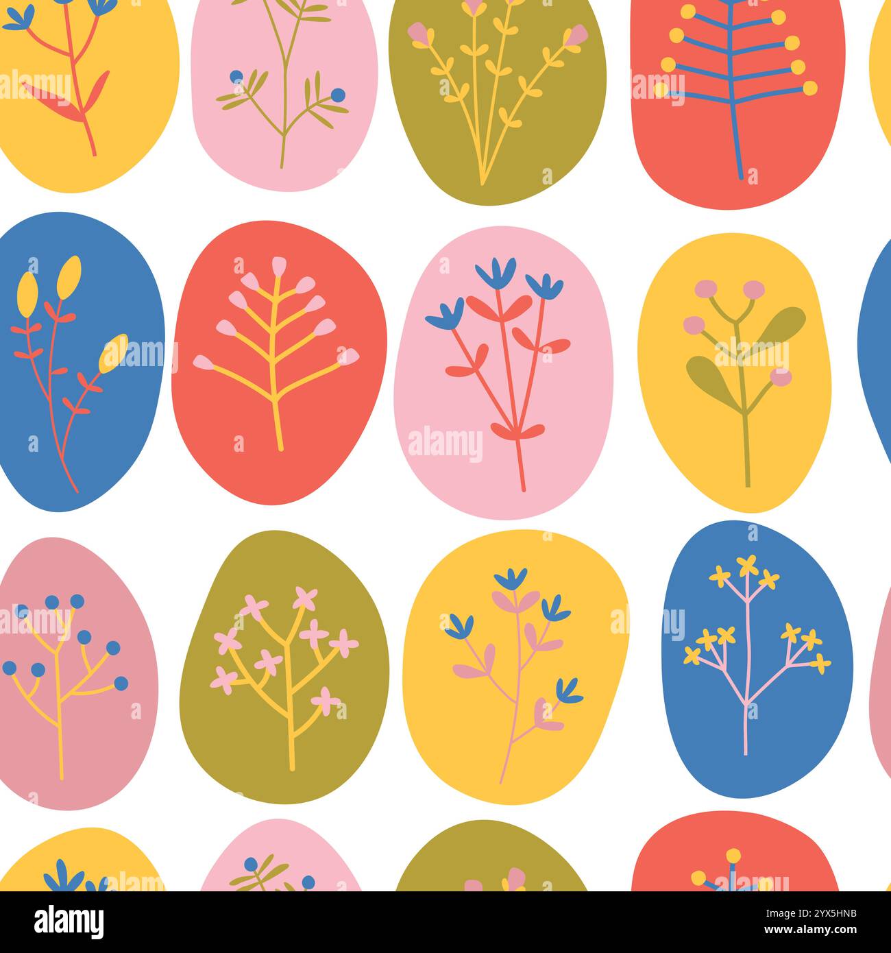 Lively floral pattern hi-res stock photography and images - Alamy